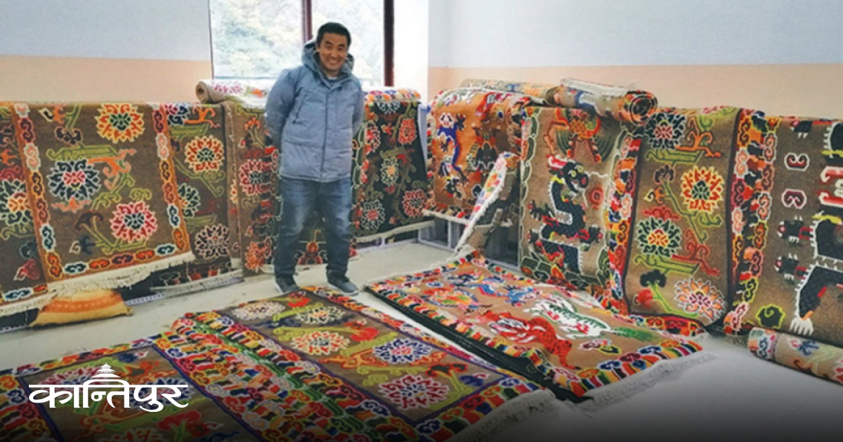 पाँच महिनामा ४ अर्ब ९६ करोड रुपैयाँबराबरको गलैँचा निर्यात - कान्तिपुर