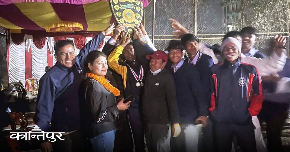 Hetauda's President's Running Shield to Bhutan Devi Secondary School ...